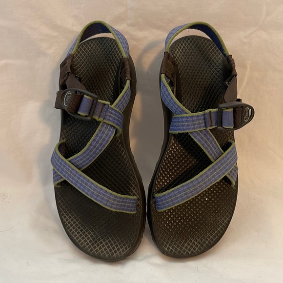 Chaco | Shoes | Womens Blue Chaco Sandals | Poshmark